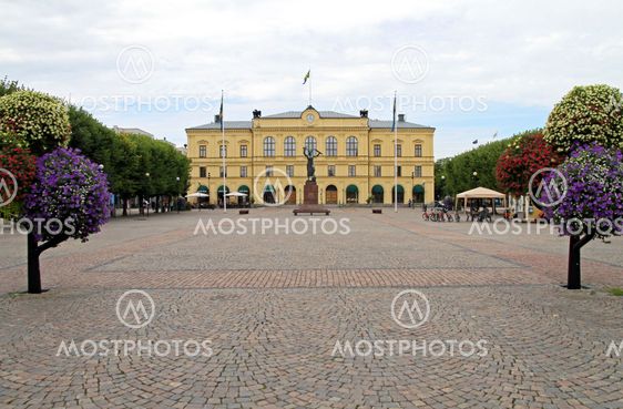 "Karlstad City Hall Square" by Michael Erhardsson - Mostphotos