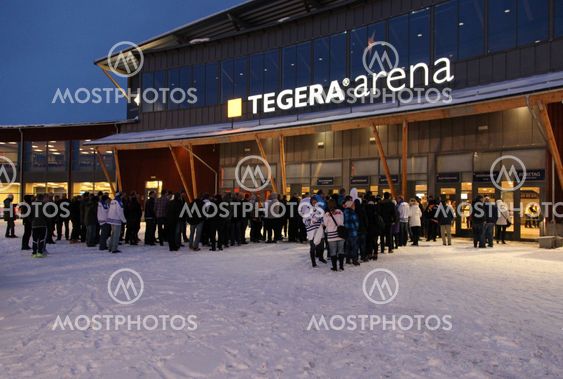 "Tegera Arena, Leksand" av Michael Erhardsson - Mostphotos