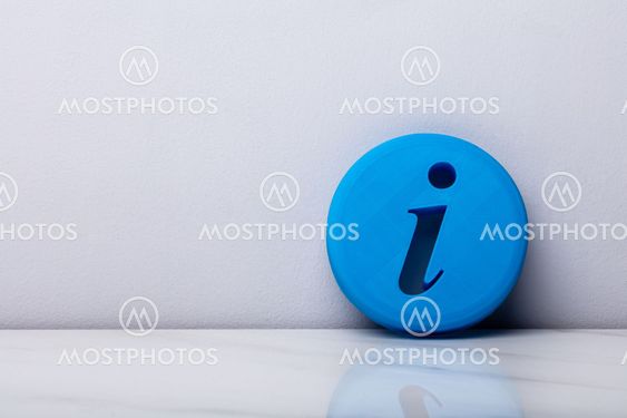 "Blue Information Icon" av Andrey Popov - Mostphotos