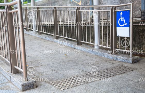 "Access Ramp Sign for wheelc..." by User_83954 - Mostphotos