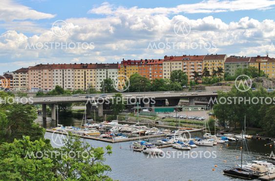 "Lilla Essingen i Stockholm" av Maria Groth - Mostphotos