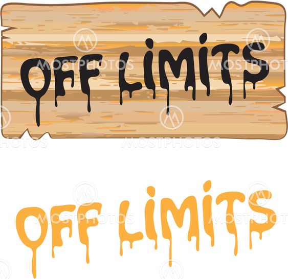 "Off limits sign vector illu..." by Anton Novik - Mostphotos