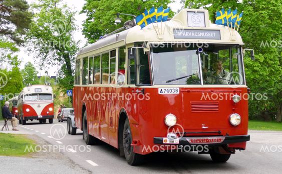 "1949 Scania-Vabis T35 Troll..." by Gösta Knochenhauer - Mostphotos