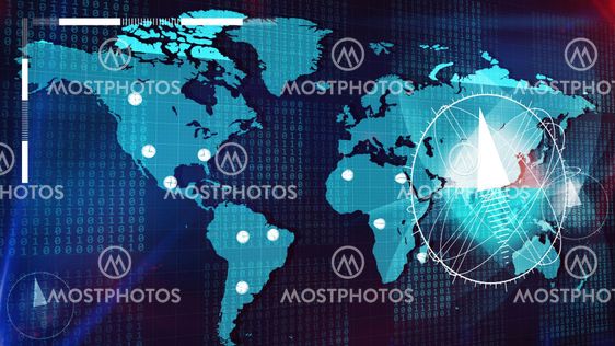 "Big Compass on the Earth Ma..." fra Vladimir Kolosov - Mostphotos