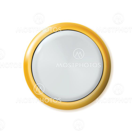 "Realistic matte white butto..." fra Nanotrillion - Mostphotos