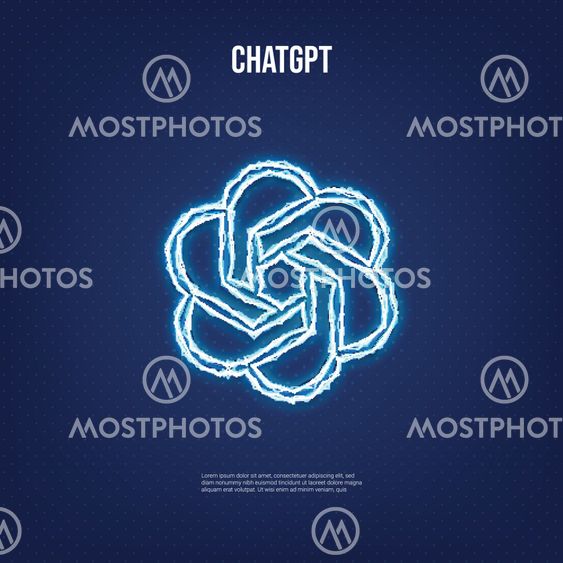 "OpenAI, ChatGPT Logo Icon w..." av Elchin Dolq - Mostphotos