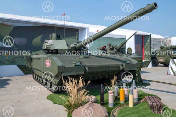 " Tank T-14 on the basis of..." by Viktor Karasev - Mostphotos