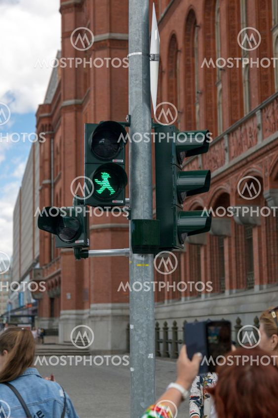 "Ampelmann is the symbol sho..." by Valentin Ivantsov - Mostphotos