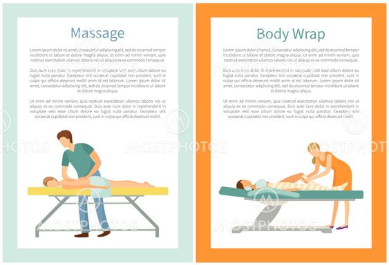 "Massage and Body Wrap Proce..." by robuart - Mostphotos