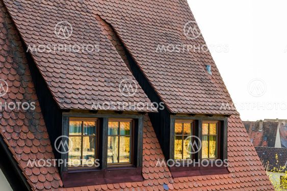Old Attic Windows