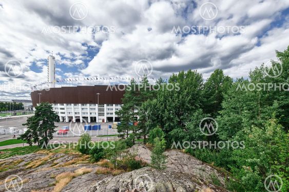 "The facade of the Helsinki..." by Lev Karavanov - Mostphotos