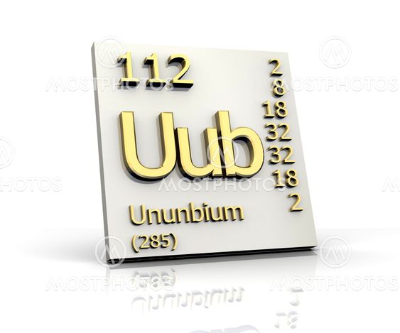 "Ununbium Periodic Table of..." by Fabrizio Zanier - Mostphotos