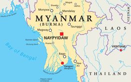 Burma Political Map Order And Download Burma Political Map
