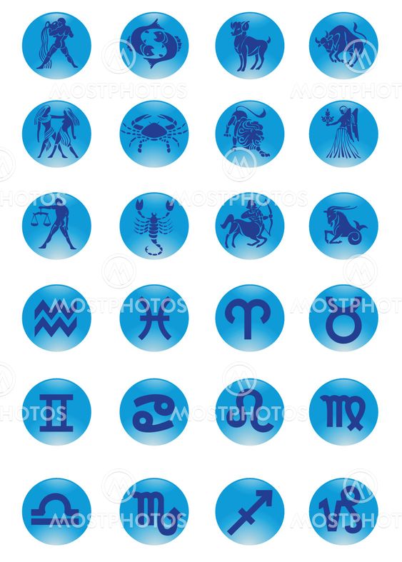 Zodiac sign emblems 60 photos - Astrologytoyou.com