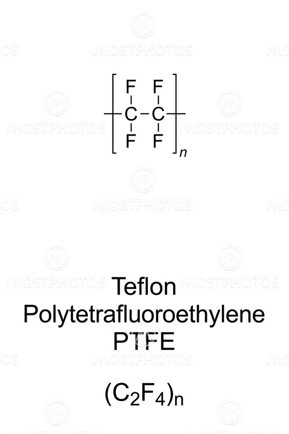 "Teflon chemical formula" by Peter Hermes Furian - Mostphotos