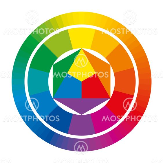 "Color wheel with extended c..." fra Peter Hermes Furian - Mostphotos