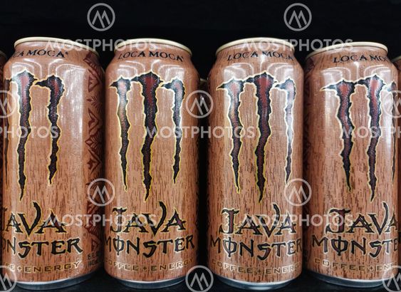 "Java Monster energy drink c..." fra Brett Hondow - Mostphotos