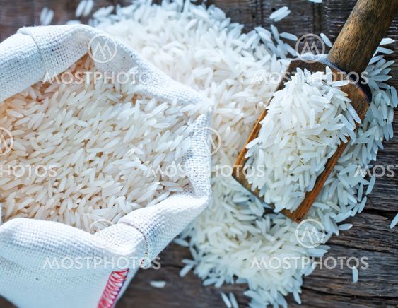 "raw rice" by Yana Gayvoronskaya - Mostphotos