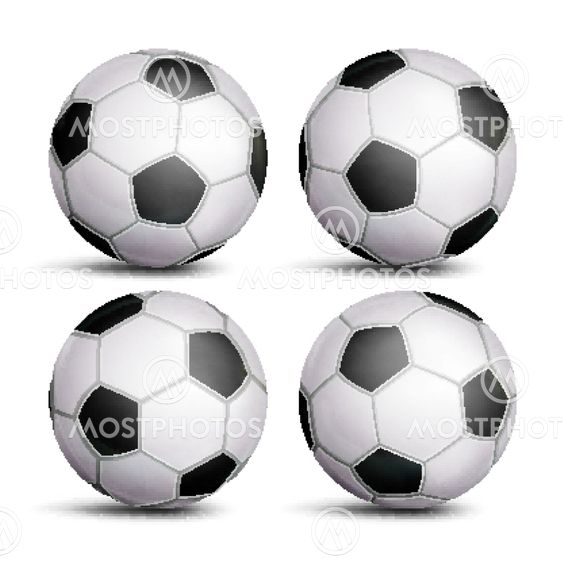 "Realistic Football Ball Set..." av pikepicture - Mostphotos