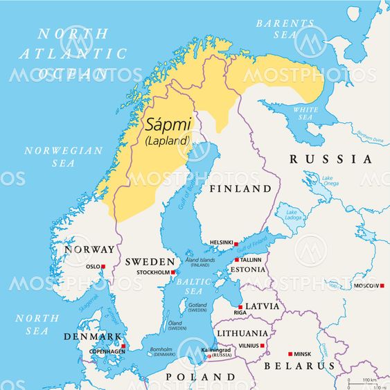 "Sápmi, Lapland, cultural re..." av Peter Hermes Furian - Mostphotos