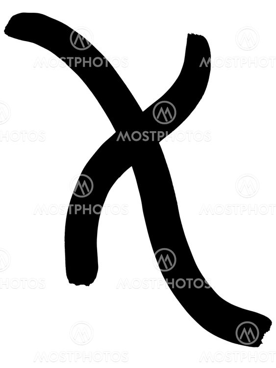 Chi Greek Symbol Alphabet, Greek, Letter, X, Xsi Icon Download On