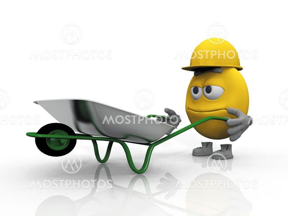 Wheelbarrow Memes Men Drive Their Girls Garden Wheelbarrows Stock