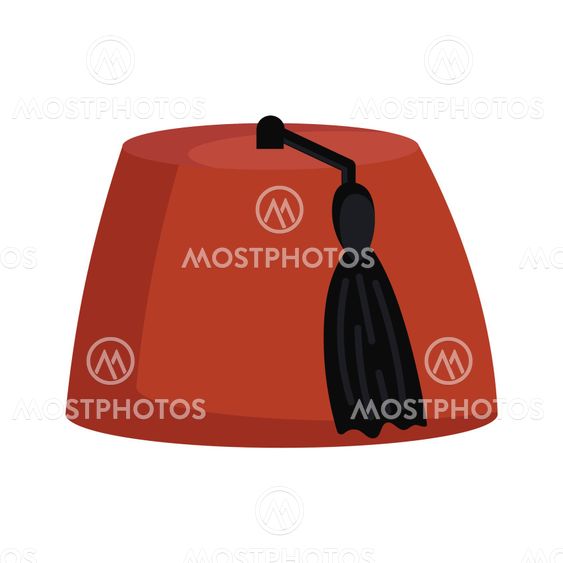 "Fez hat vector illustration..." by Dzmitry Baranau - Mostphotos