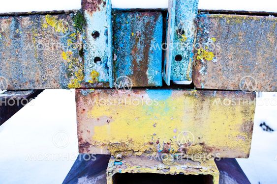"Old steel construction" by Andrey Merenov - Mostphotos