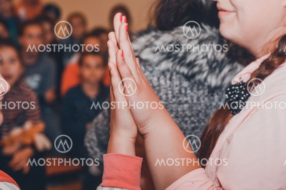 "comparing hand sizes" by Valeriu Surujiu - Mostphotos
