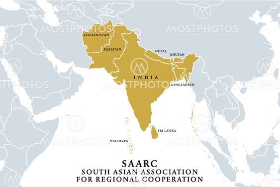 "SAARC member states politic..." by Peter Hermes Furian - Mostphotos