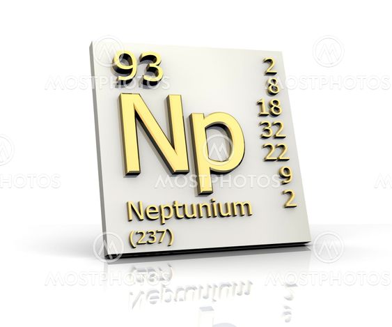 "Neptunium form Periodic Tab..." by Fabrizio Zanier - Mostphotos