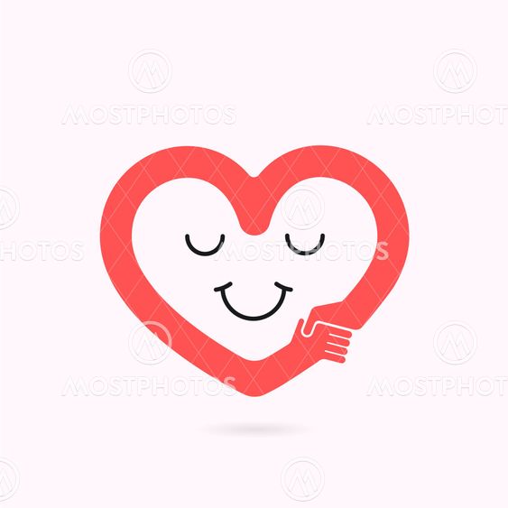 "Smile heart shape and hands..." fra User_55506 - Mostphotos