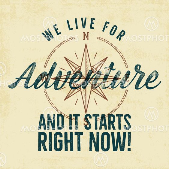 "Retro style adventure label..." fra Evgen Radchenko - Mostphotos