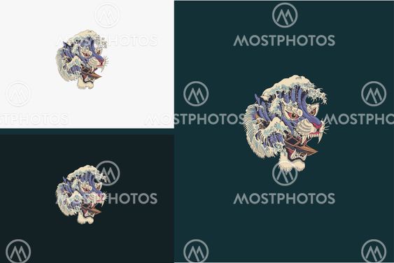 "logo concept of head tiger..." av titis wahyu utami - Mostphotos