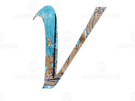 "letter V of the alphabet ma..." av ans19 - Mostphotos