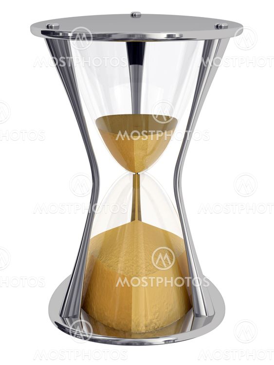 "Metalic Timeglas isoleret p..." fra Vladimir Gorbunov - Mostphotos