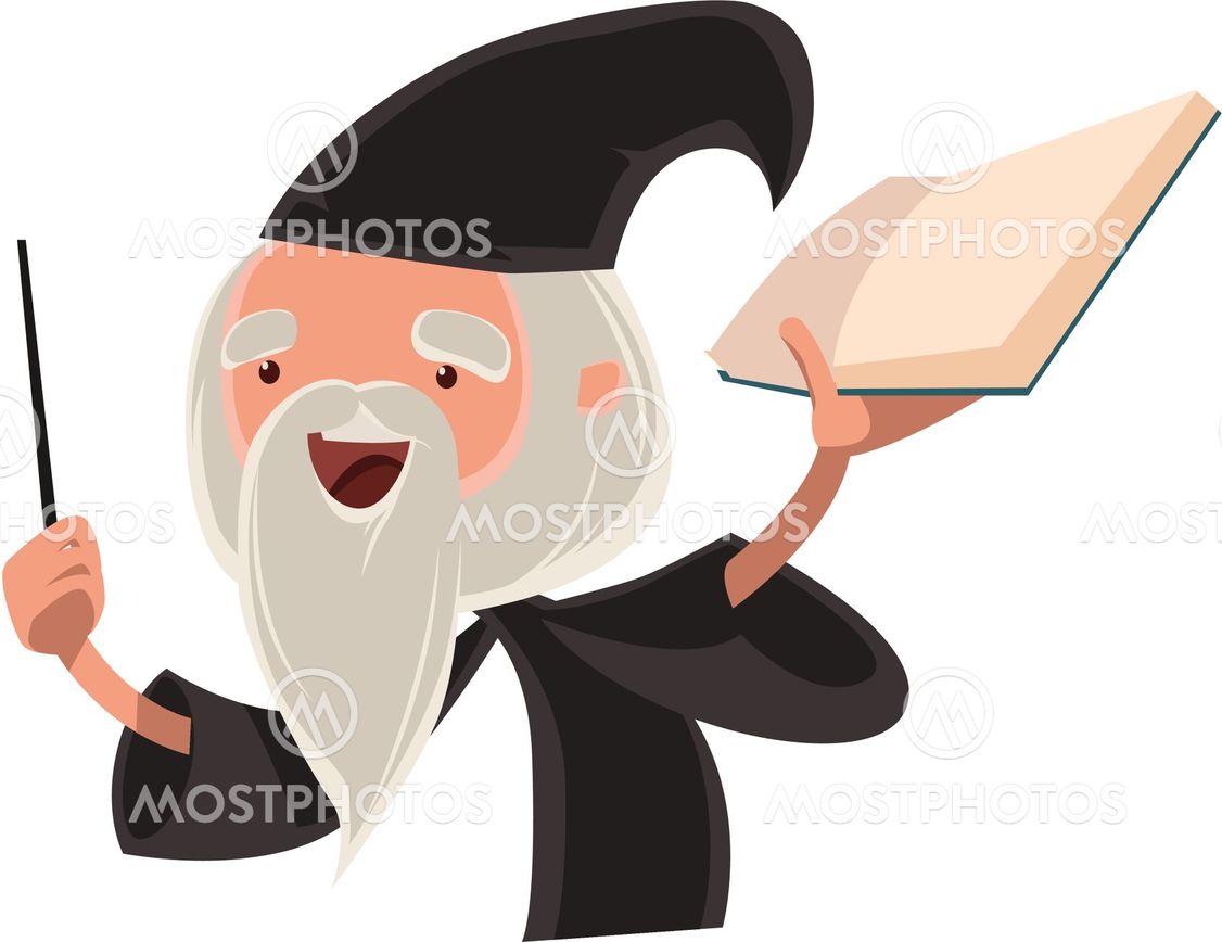 "Great wizard old man vector..." av Marko Radunovic - Mostphotos