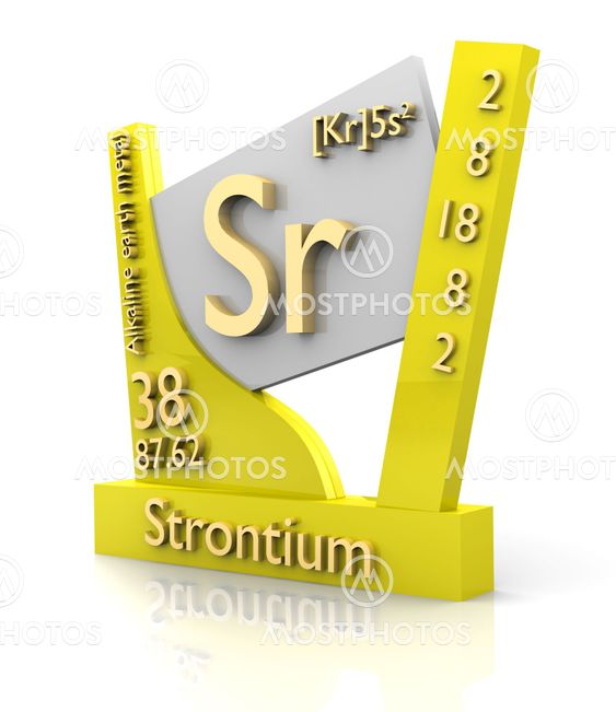 "Strontium form Periodic Tab..." fra Fabrizio Zanier - Mostphotos