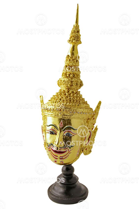 "Lord Rama Mask" av Suriya Desatit - Mostphotos