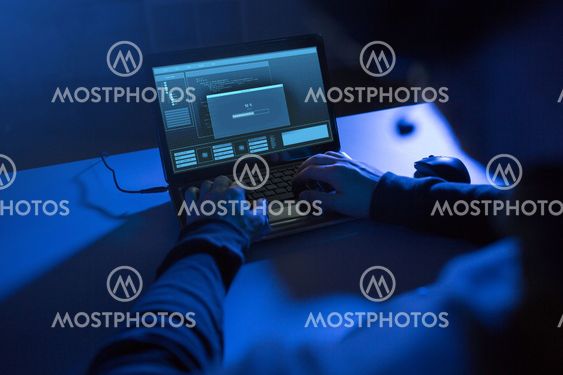 "hacker with progress loadin..." by Syda Productions - Mostphotos