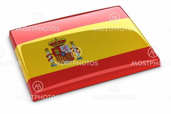 Spansk Flagg Spansk Flag, Emalje Pin Klar Til Brug! Køb Nu 2025