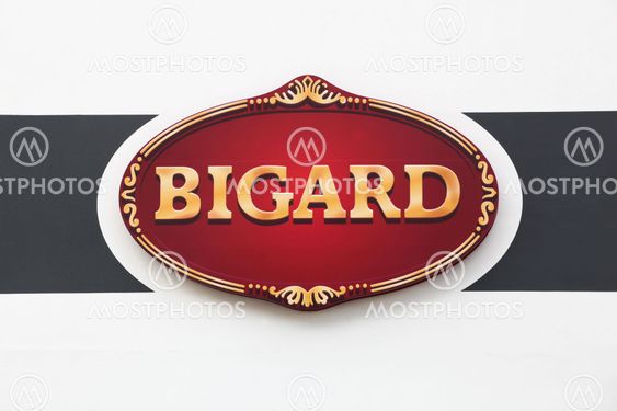 "Bigard logo on a wall" av Eric Dufour - Mostphotos