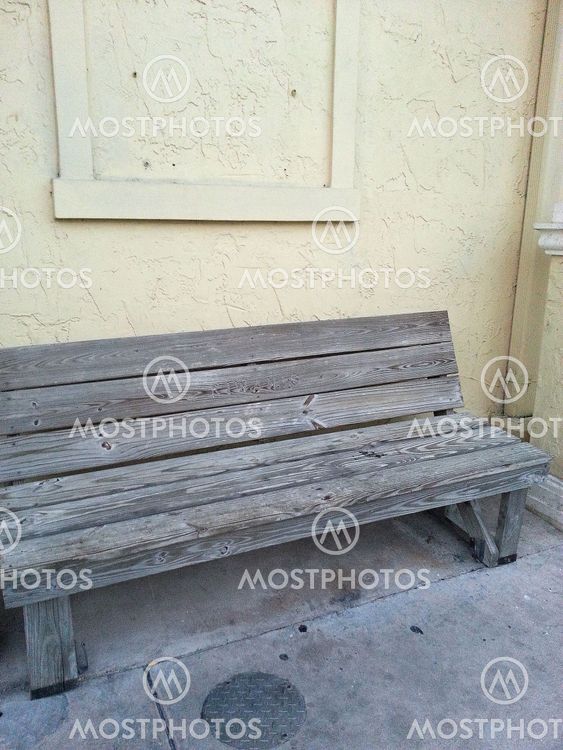 "The Old Bus Stop Bench" by Connie Hand - Mostphotos