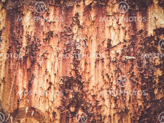 "Rust Metal Decayed Crumpled..." av Robert Rusu - Mostphotos