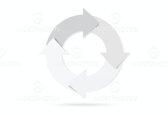 "gray color life cycle infog..." av afe207 - Mostphotos