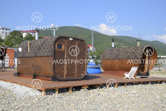 "A miniature mini sauna on t..." fra Leonid Eremeychuk - Mostphotos