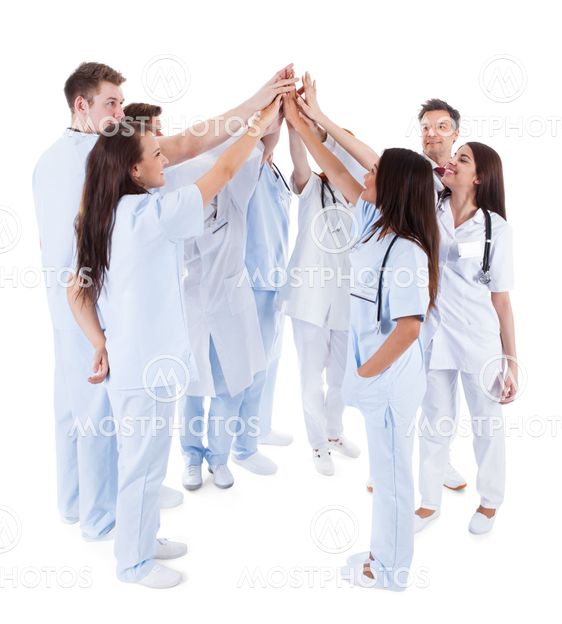 Large Group Of Nurses