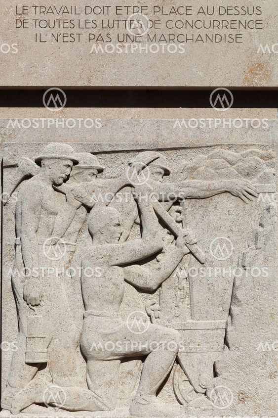 "The Four Races statue in Ge..." av Eric Dufour - Mostphotos